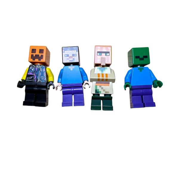 Lego | Toys | Minifigs 4 Minecraft Mixed Villager | Poshmark